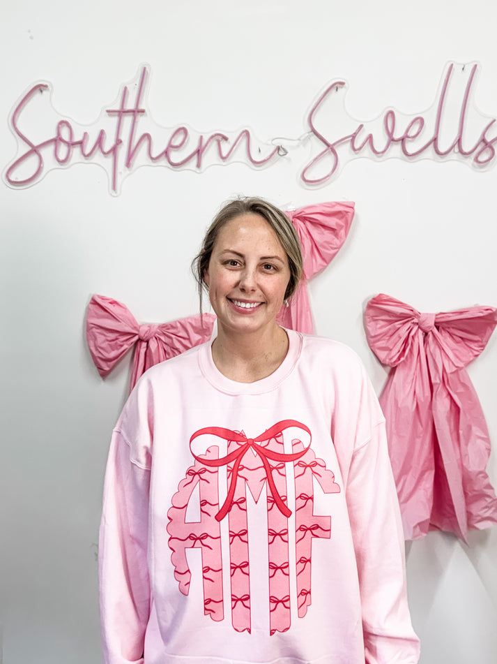 ️ Coquette Monogram – SouthernSwells